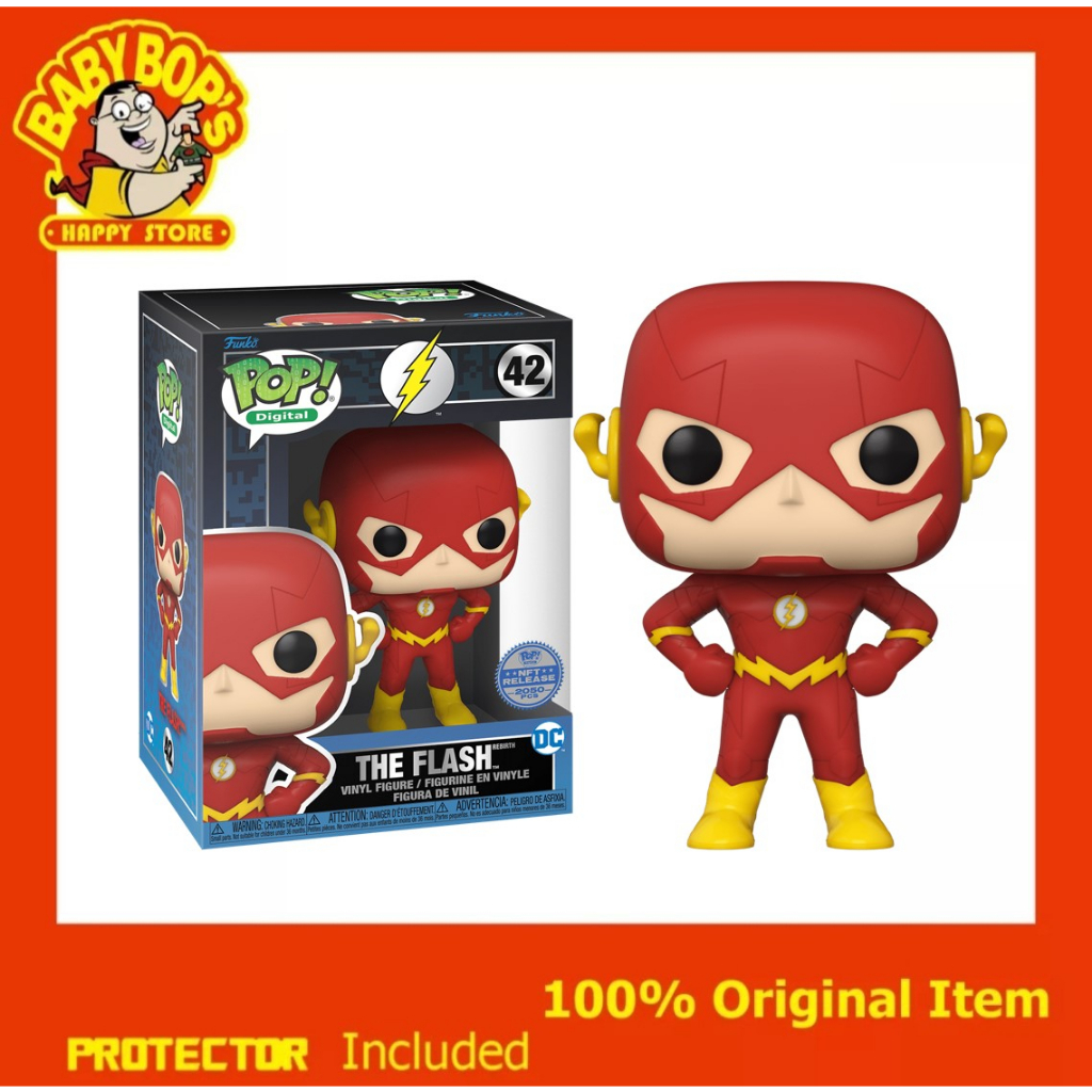 Funko Pop! Digital: THE FLASH REBIRTH LEGENDARY #42 NFT Release Limited ...