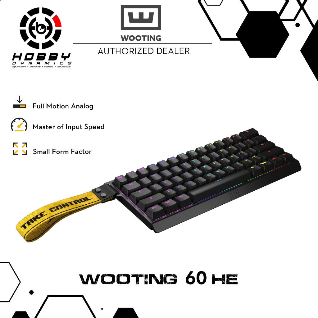 Wooting 60HE Analog Mechanical Keyboard | Shopee Philippines