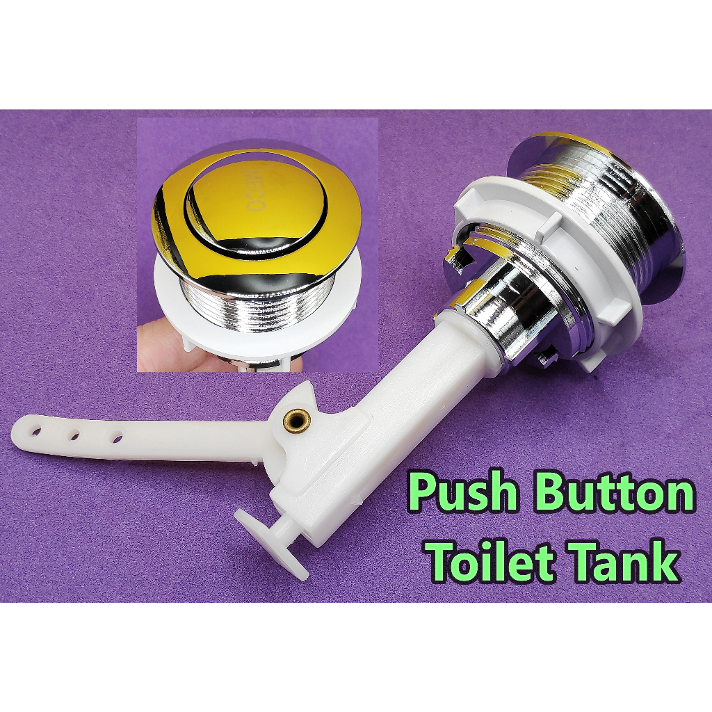 Push Button Toilet Tank De Pindot Pang Flush ng Inidoro Meco Single ...