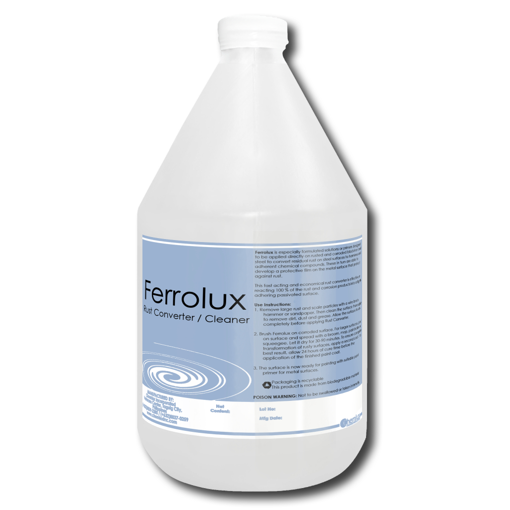 Chemlux Rust Converter/Cleaner FERROLUX 3.8Li | Shopee Philippines