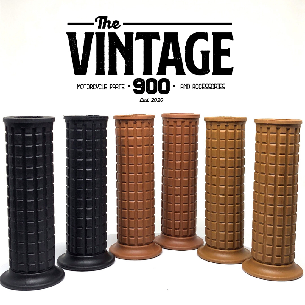Classic Waffle Handle Grips 22mm for Scrambler | Shopee Philippines