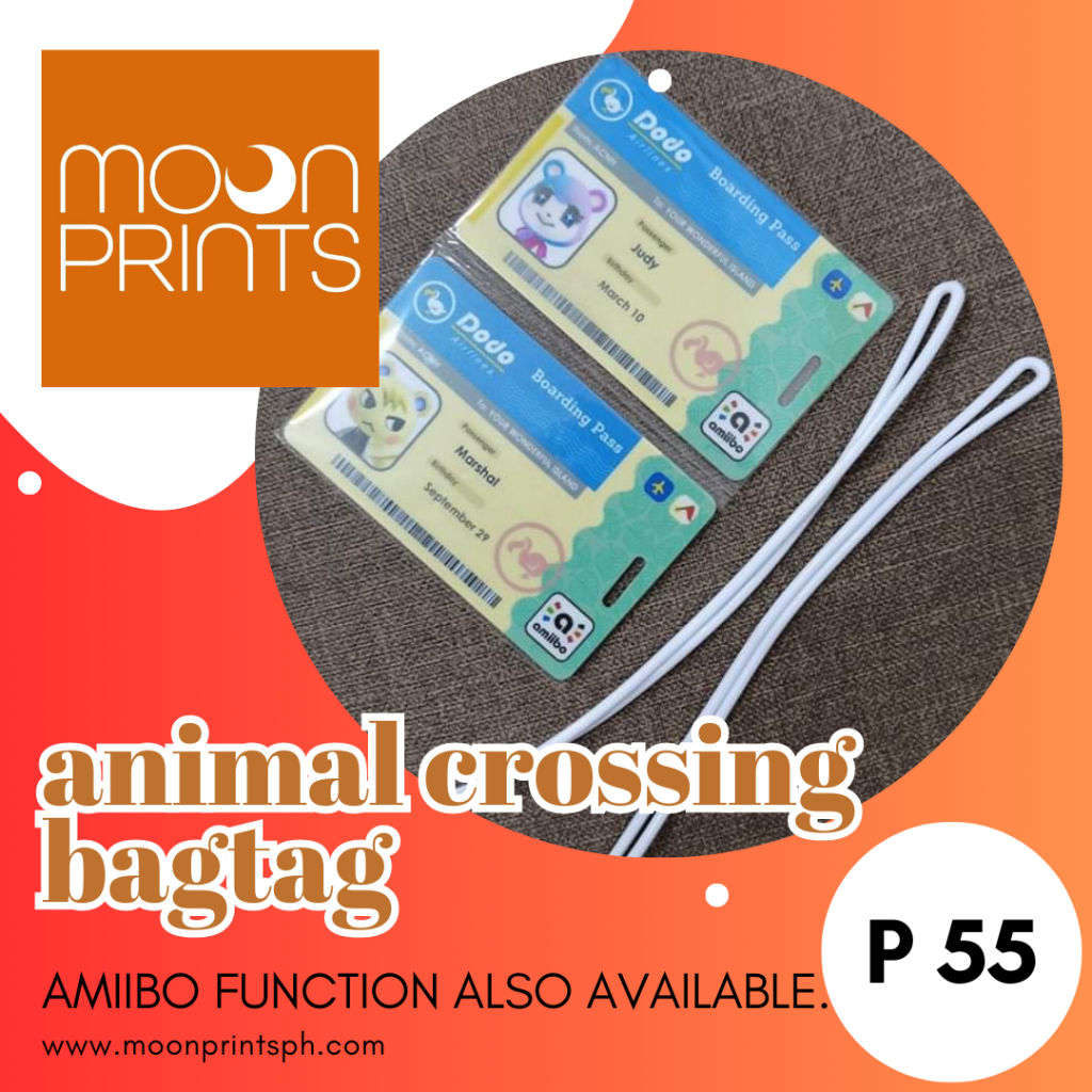Animal Crossing New Horizon Bag Tag with Amiibo Card Functionality ...