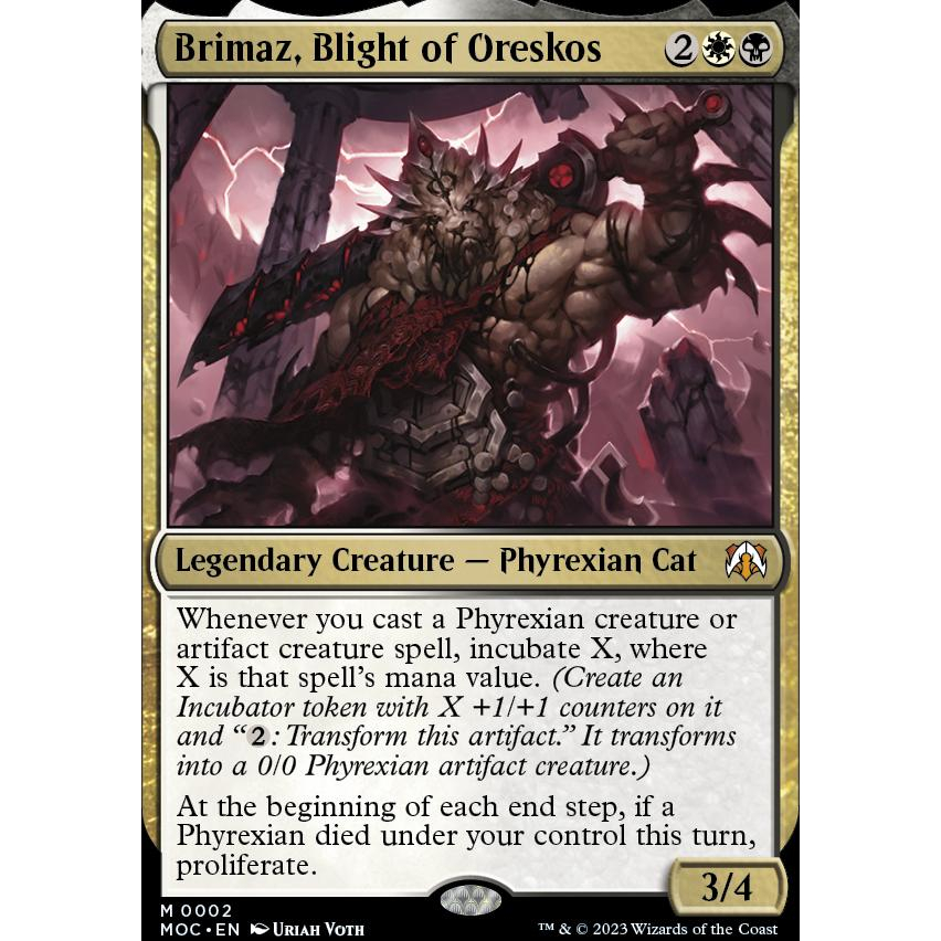 Brimaz, Blight of Oreskos - MOC - Mythic - MTG Cards (WotC) | Shopee ...