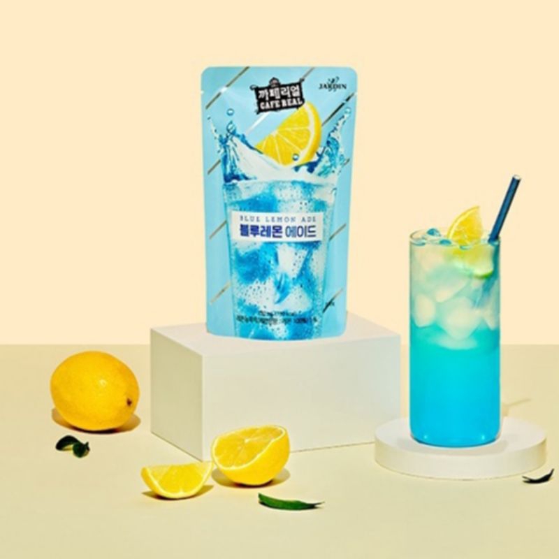 Blue Lemonade 230ml (Korean Jardin Cafe Real Blue Lemonade) | Shopee ...