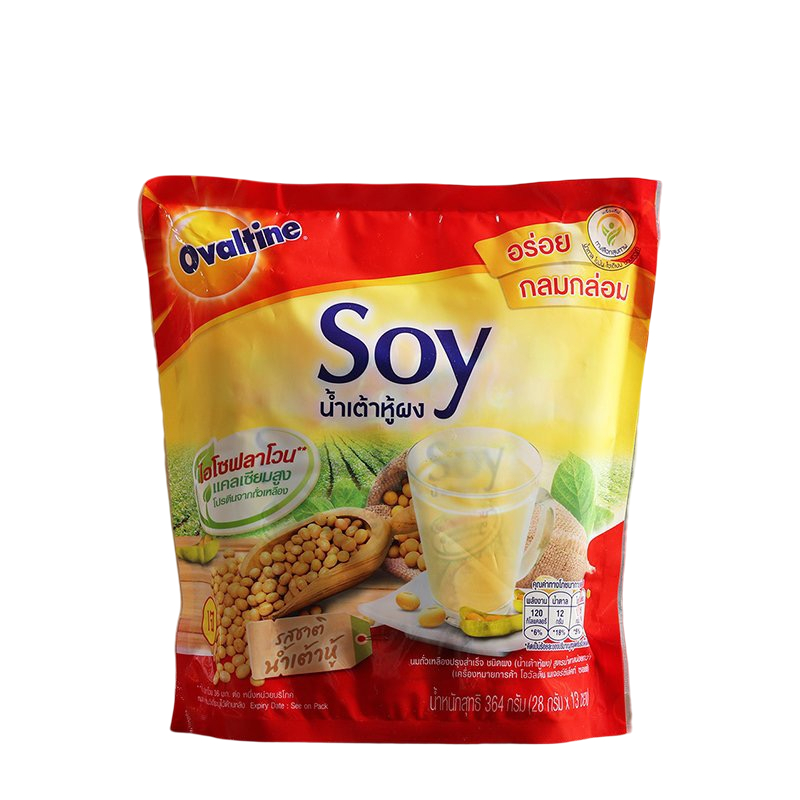 Thailand Imported Ovaltine Soy Bean Powder 28g*13pc | Shopee Philippines