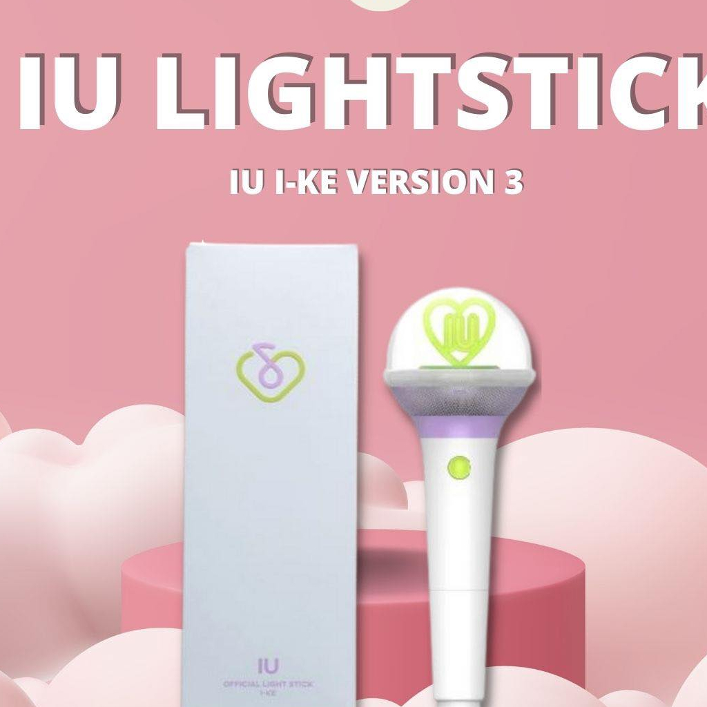 IU LIGHTSTICK - IKE - OFFICIAL WITH POB | Shopee Philippines