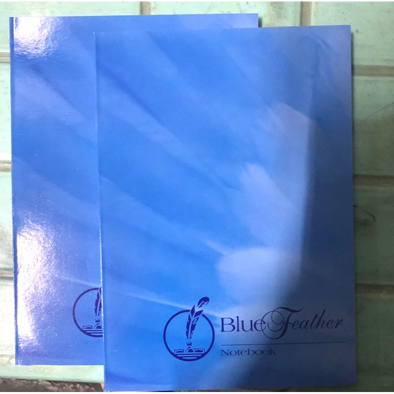 Blue Feather padded notebooks | Shopee Philippines