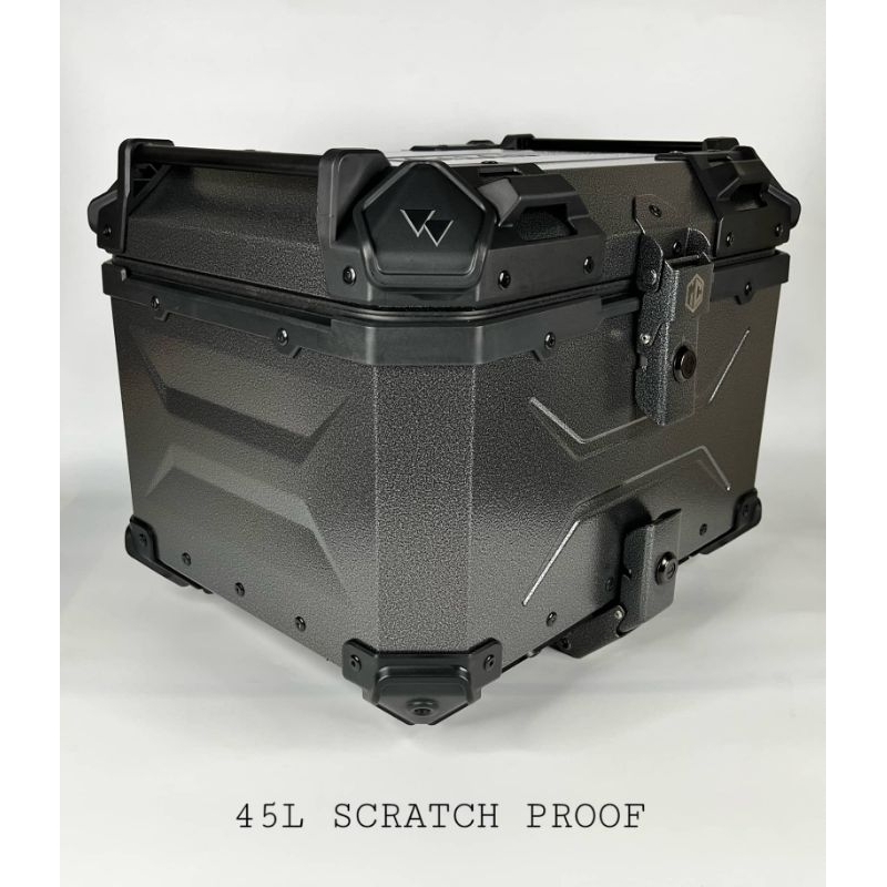 Duhan Alloy Topbox Pure Aluminum 22L, 35L, 45L | Shopee Philippines