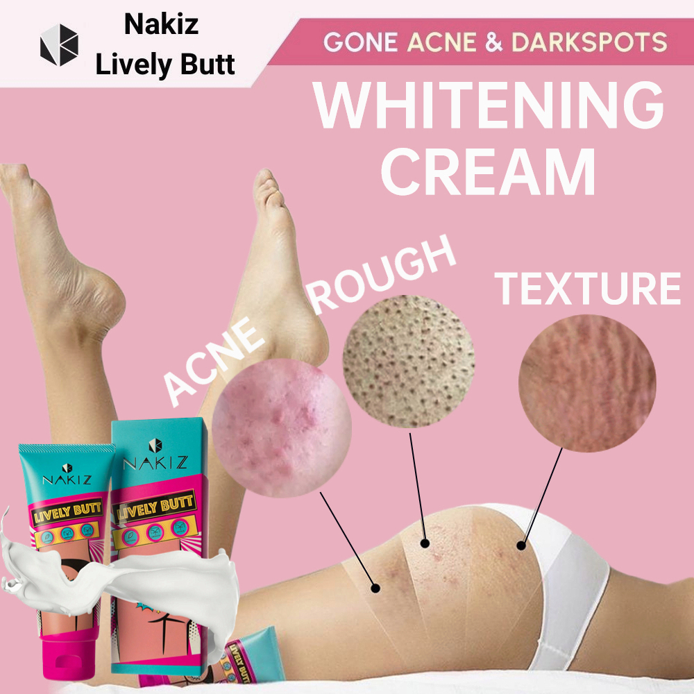 Thailand NAKIZ Lively Butt Scrub Whitening Cream Underarm&Singit&Armpit ...