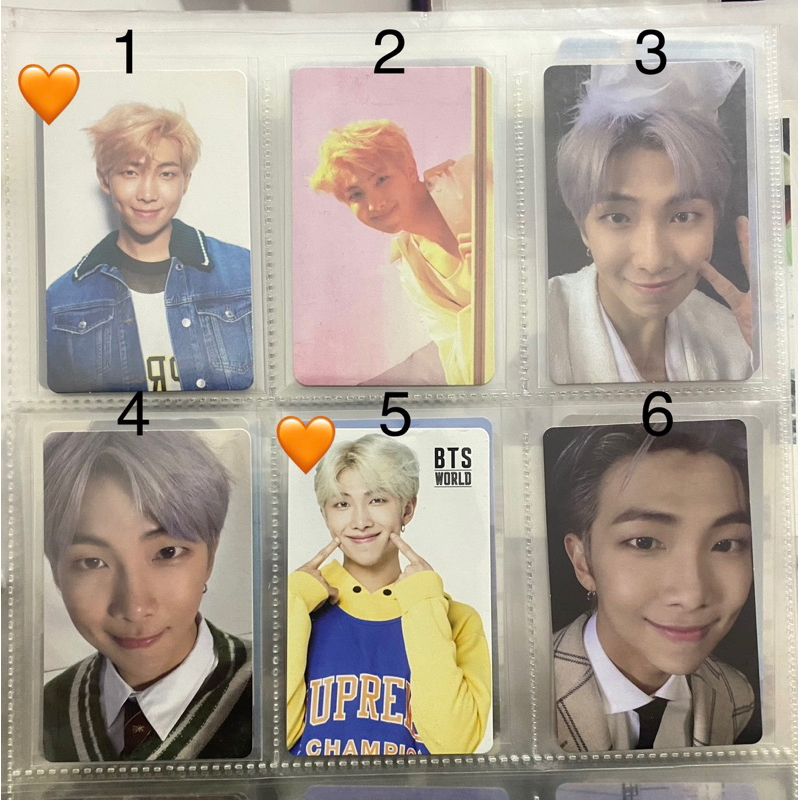 Bangtan RM Official Photocard | Shopee Philippines