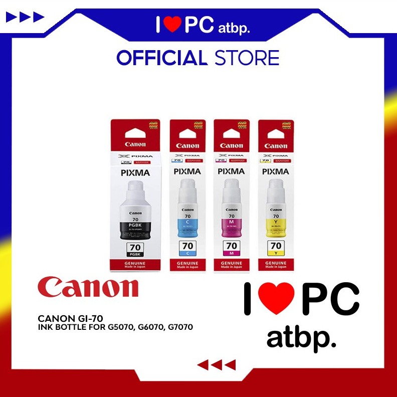 Canon GI-70 Ink Bottle for G5070, G6070, G7070 | Shopee Philippines