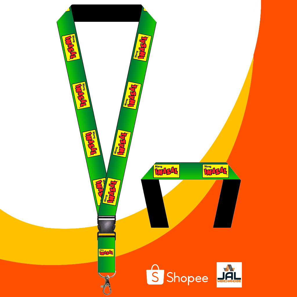 Mang INASAL ID lace design / ID lanyard / ID sling | Shopee Philippines