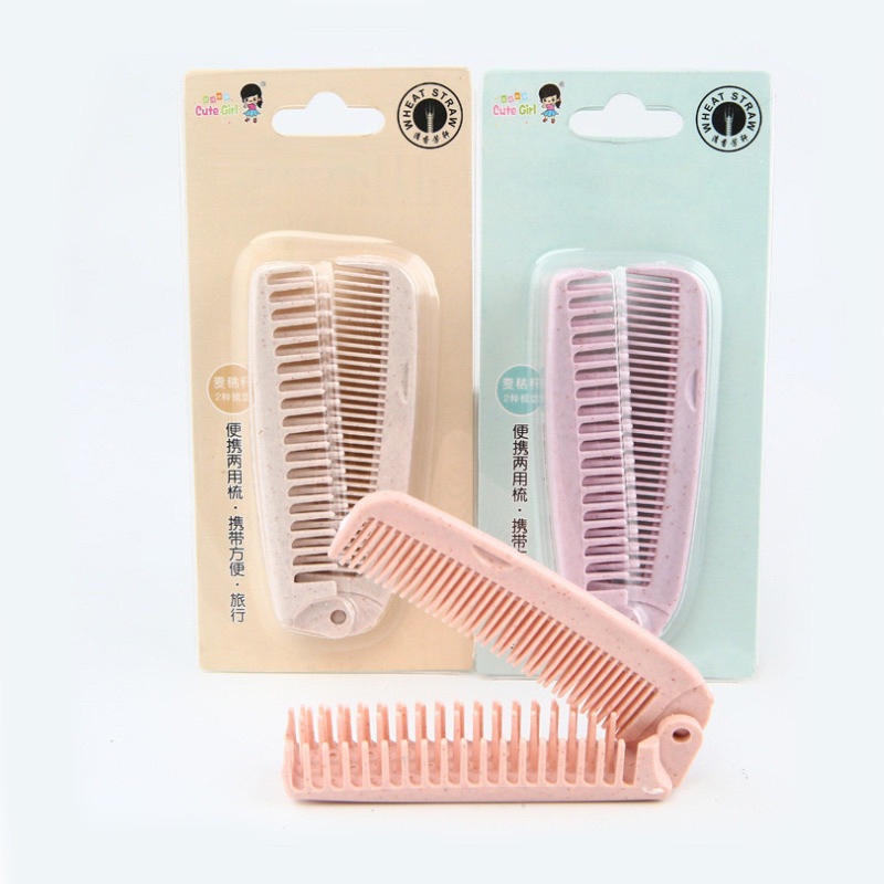 Women's Portable Internet Celebrity Travel Folding Small Comb Anti ...