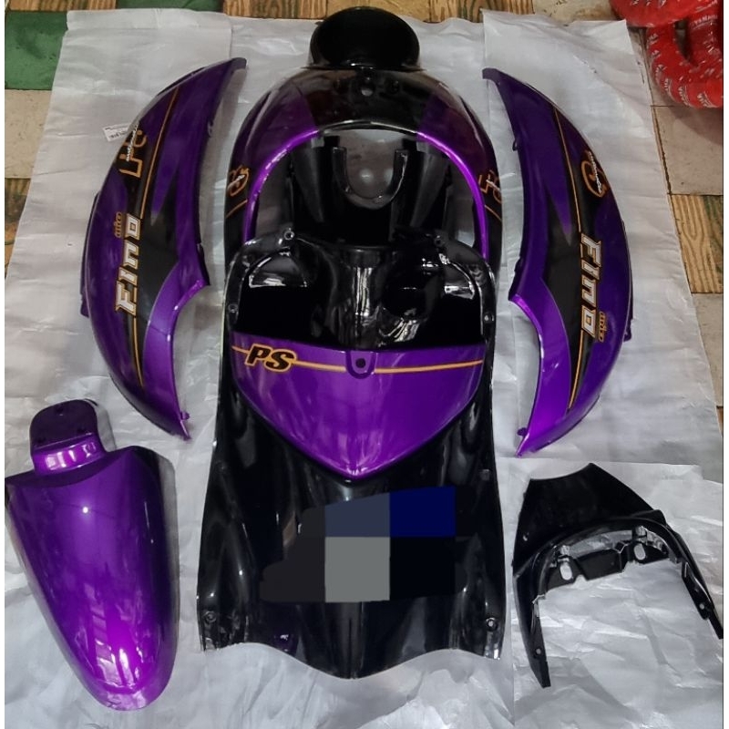 FINO SET FAIRINGS VIOLET BLACK | Shopee Philippines