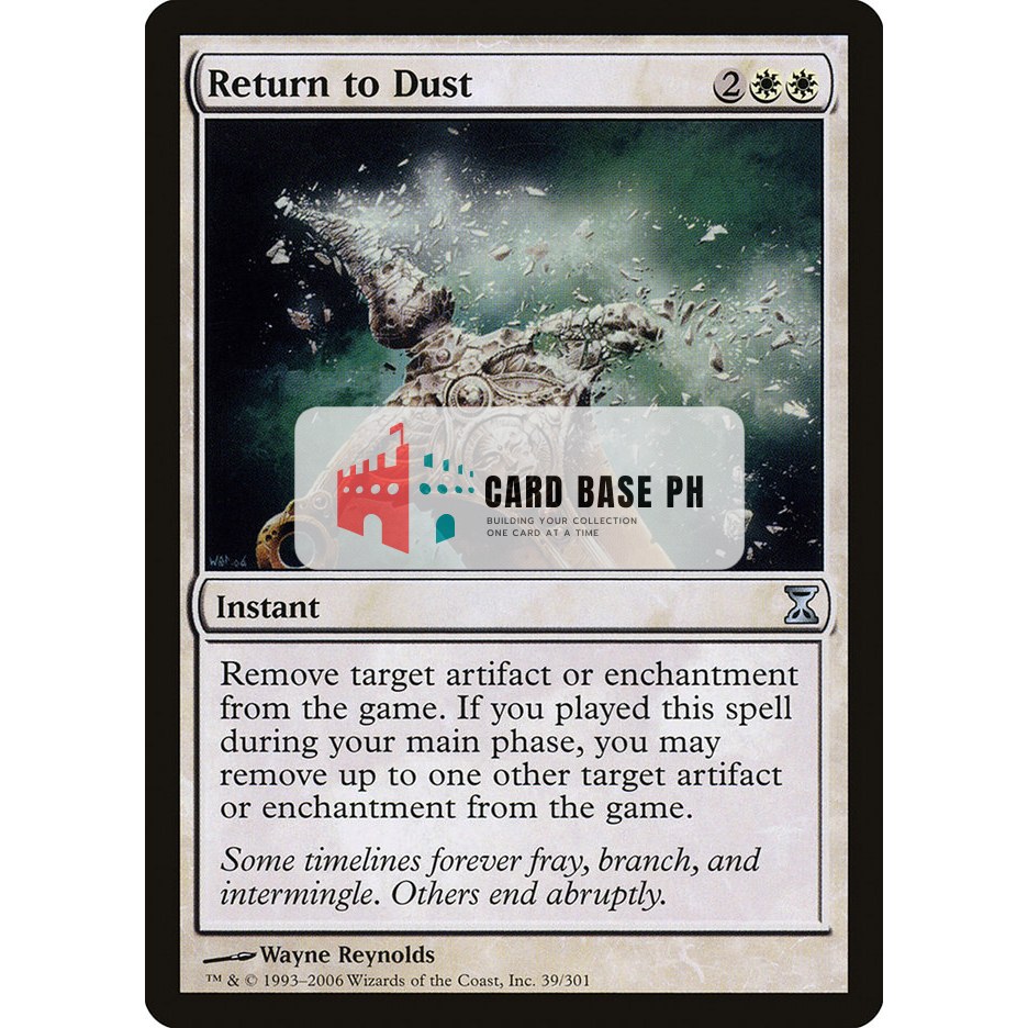 Return to Dust - Magic the Gathering Trading Card | Shopee Philippines