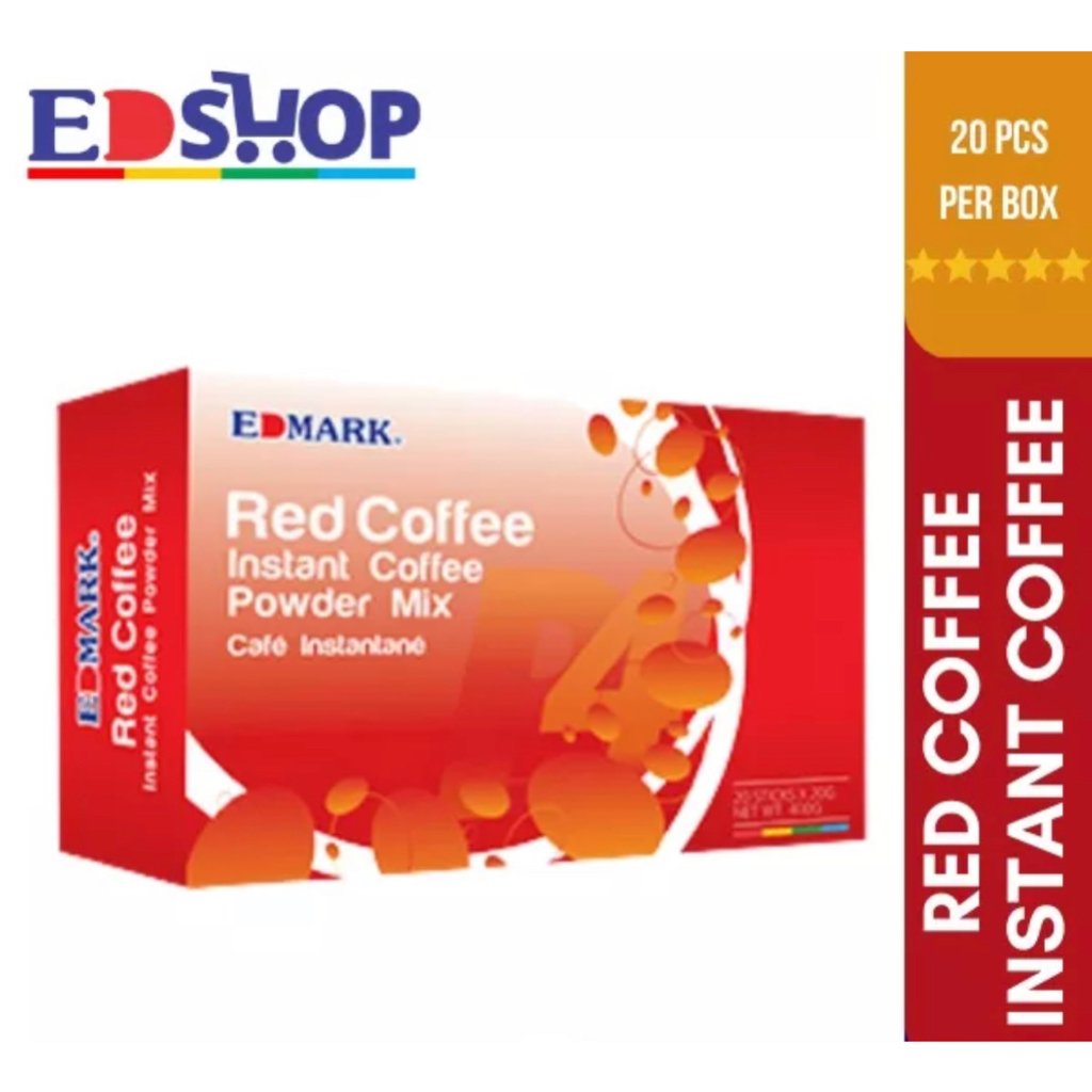 Edmark Red Coffee Powder Mix | Shopee Philippines