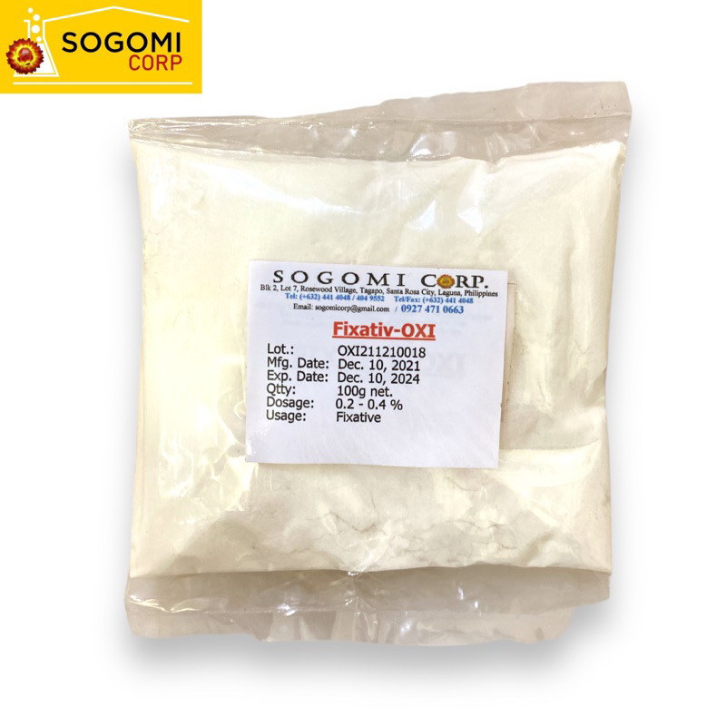FIXATIV-OXI (100GRAMS) #SOGOMI | Shopee Philippines