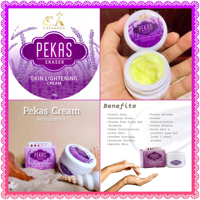 CAPADOSA Pekas Eraser Cream (COD & ONHAND) | Shopee Philippines