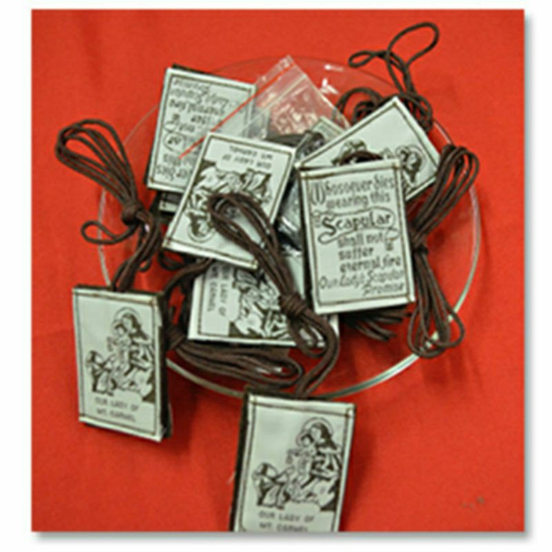 Mt. Carmel Scapular (Wool Cloth) | Shopee Philippines