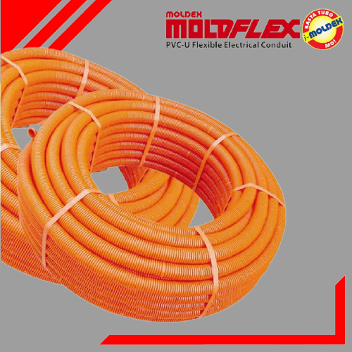 MOLDEX (Moldflex) Safe PVC-U Flexible Hose Cable Management 20 and 25mm ...