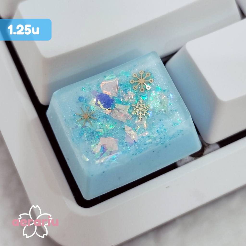 GENSHIN IMPACT - Eula Theme Keycaps for Mechanical Keyboard - MX ...