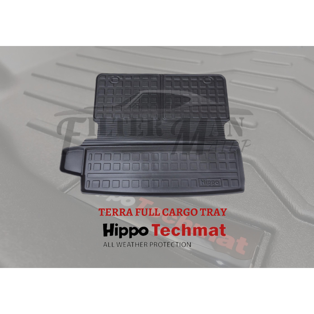 NISSAN TERRA 2018-2025 (VL,VE,EL) Hippo Techmat PRO Variant Full Cargo Trunk Tray V1 | Shopee ...