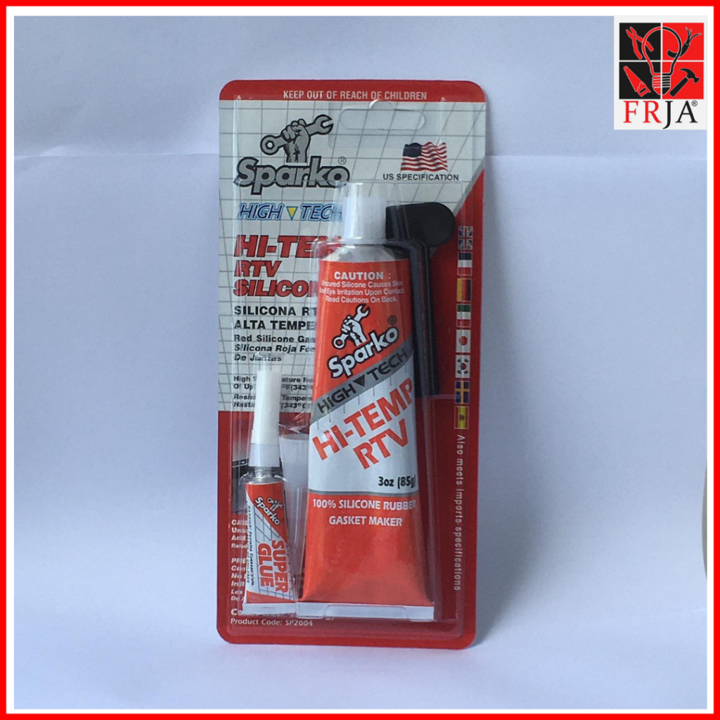 SPARKO® HIGH TECH RED100% RTV Silicone (85g and 32g) | Shopee Philippines