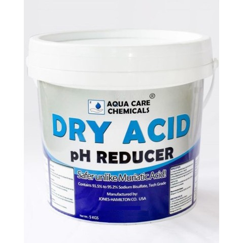 AQUA CARE DRY ACID for Swimming Pool 5KG SPA RESORT CHEMICALS | Shopee ...
