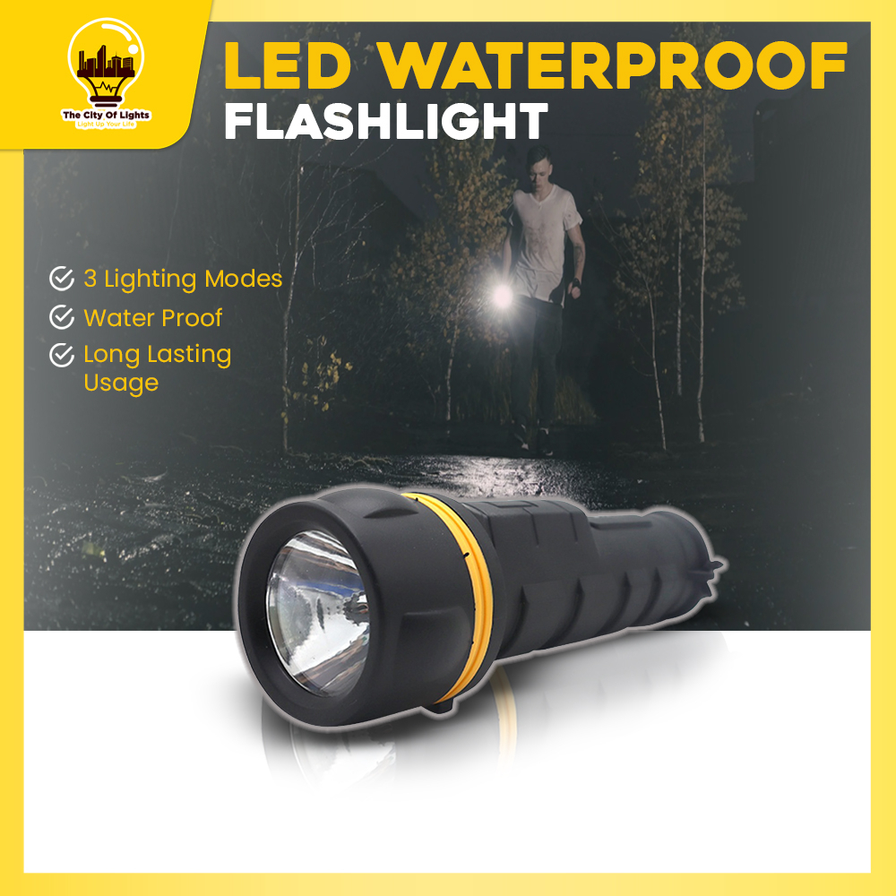 TCLS Battery Operated Waterproof Flashlight Sofitec SBF0101 | Shopee ...