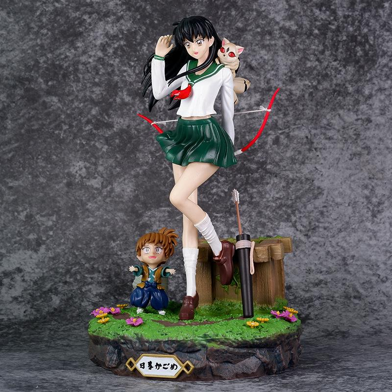 Hey Anime-InuYashaKagome Higurashi figures with colour box | Shopee ...