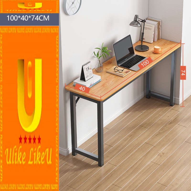 Long table home simple narrow table desk bedroom computer desk simple ...