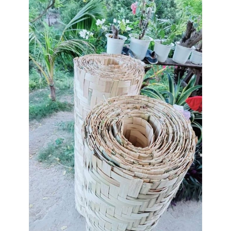 AMAKAN/SAWALI Real Native Bamboo Wall/ 3pcs set/size 4x8ft.(PLAIN ...