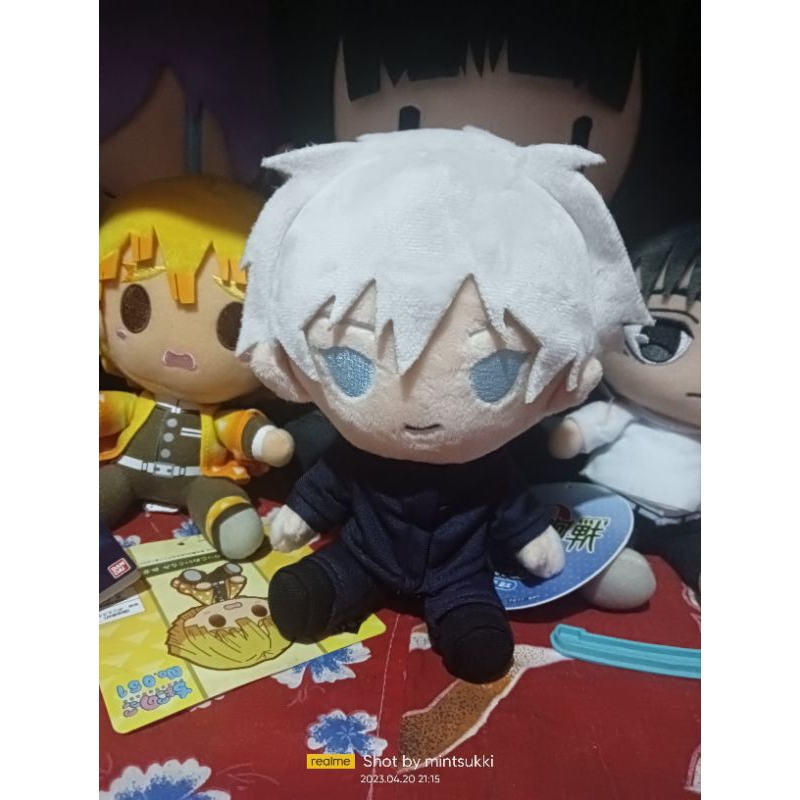 Jujutsu Kaisen JJK Gojo Satoru Geto Suguru Mini Plushies | Shopee ...