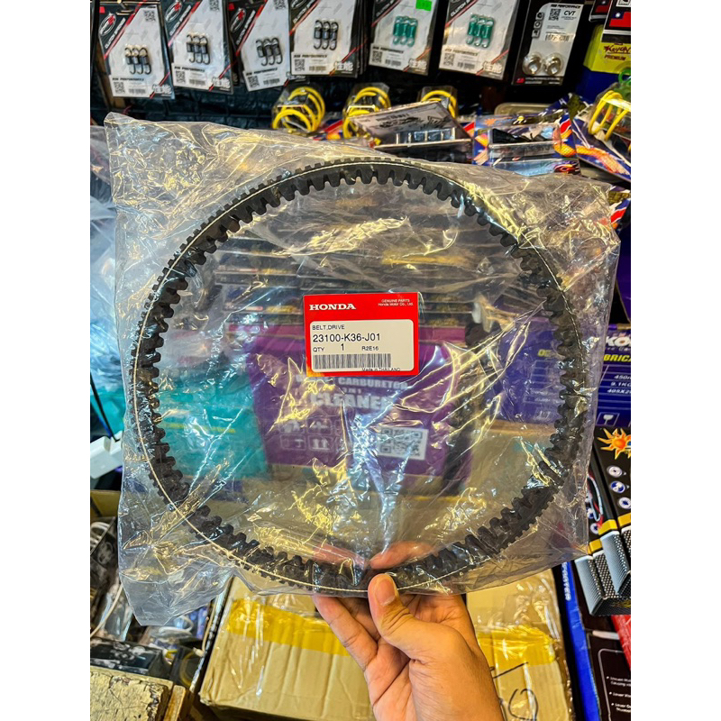 Honda Genuine Timing Belt V-Belt K36 Click 150 / Click150 v1 or v2 ...