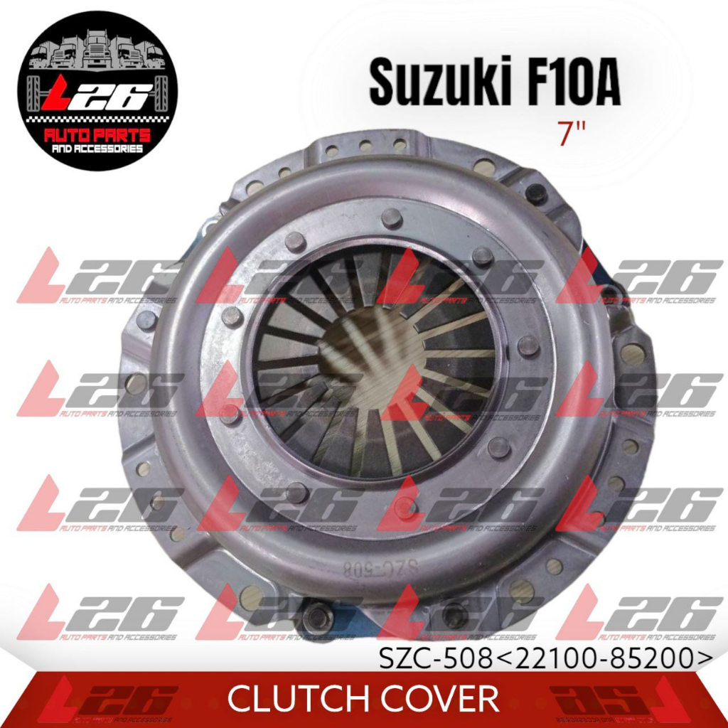 Suzuki F10A Clutch Cover / Pressure Plate 7" 180mm SZC-508 22100-85200 ...