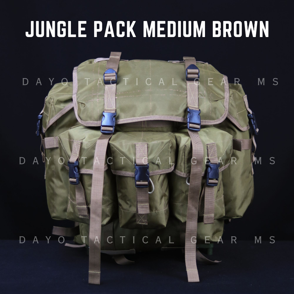 DAYO Jungle Pack Complete Sizes & Designs with Regular/Quick Release ...