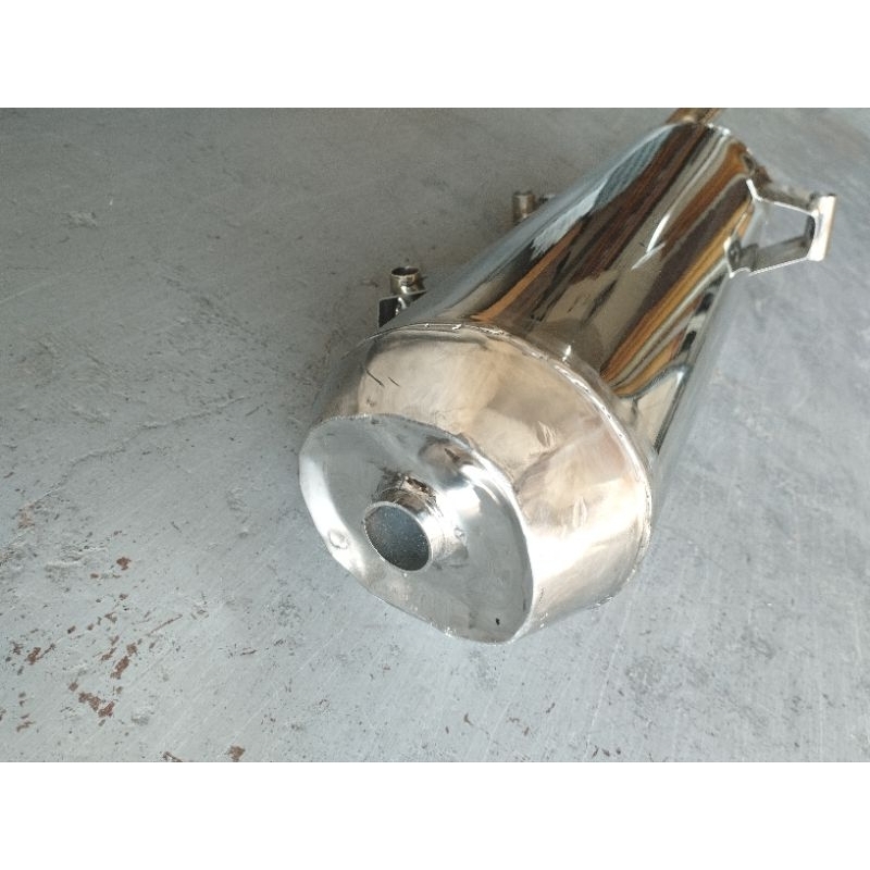 Motorstar Easy Ride 150n v2 Chicken Pipe Stainless | Shopee Philippines