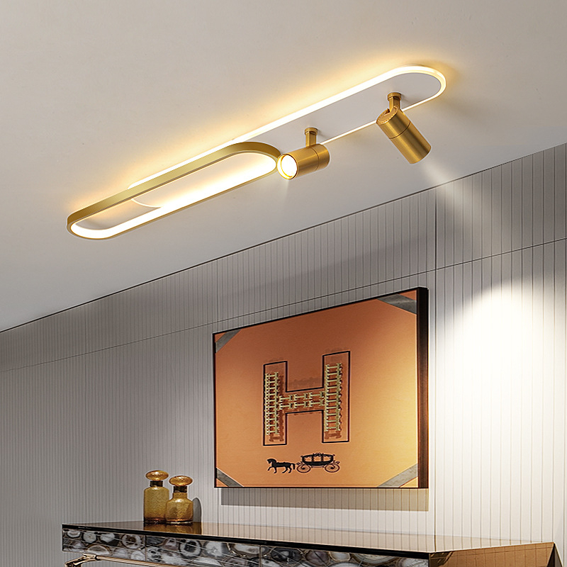 Modern Tricolor Chandelier Ceiling Light Spot Light Spotlights Corridor ...