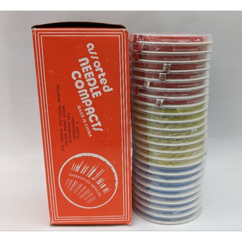 Assorted Compact Sewing Needles (SOLD PER BOX, 2 DOZEN PER BOX ...