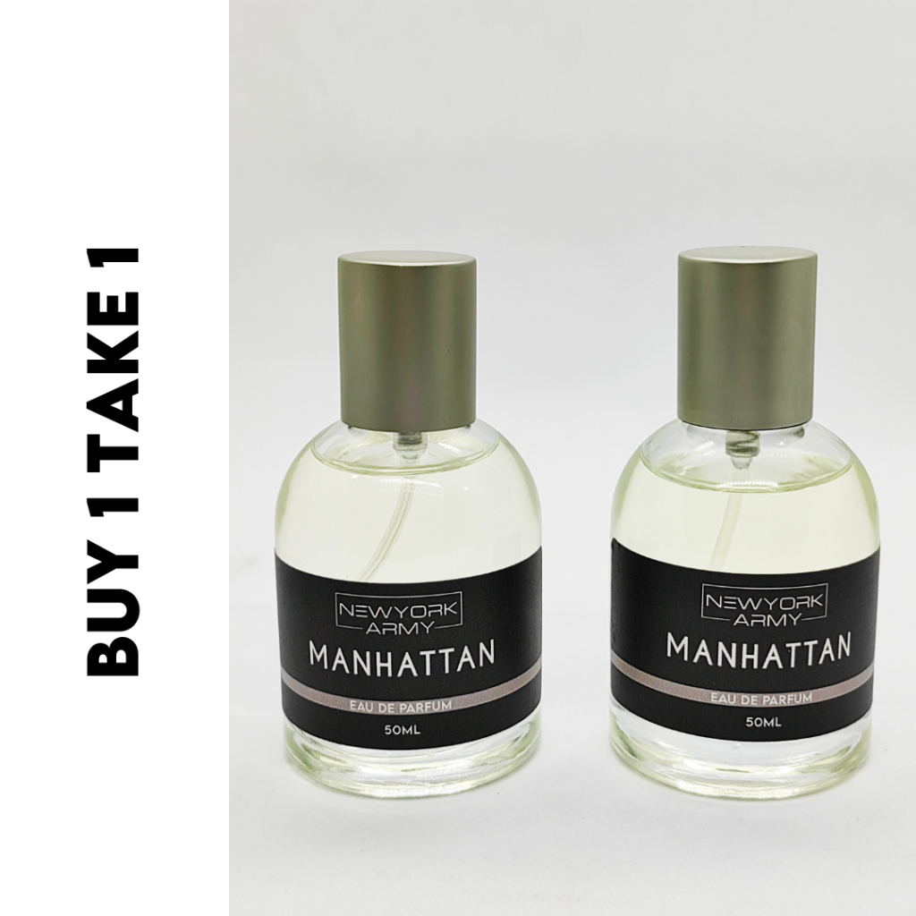 Buy 1 Take 1 New York Army Manhattan Eau De Parfum For Men 50ml ...