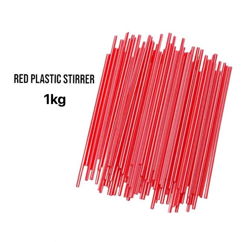 coffee plastic stirrer 1kg one color red | Shopee Philippines