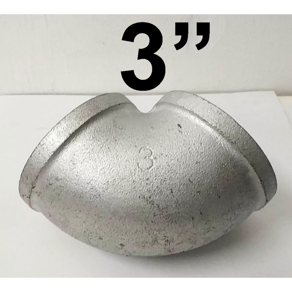 CHINA GI ELBOW 3" X 90° THREADED SCREW TYPE GALVANIZED IRON | Shopee ...