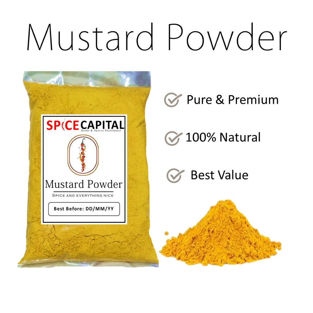 Mustard Powder in 250g, 500g, 1kg | Shopee Philippines