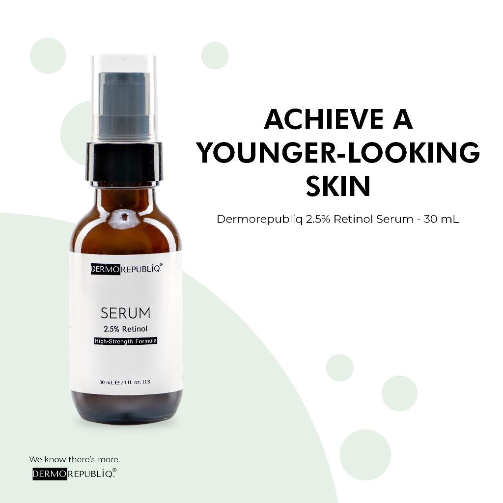 Dermorepubliq 2.5% Retinol High Strength Formula Serum - 30 mL | Shopee ...