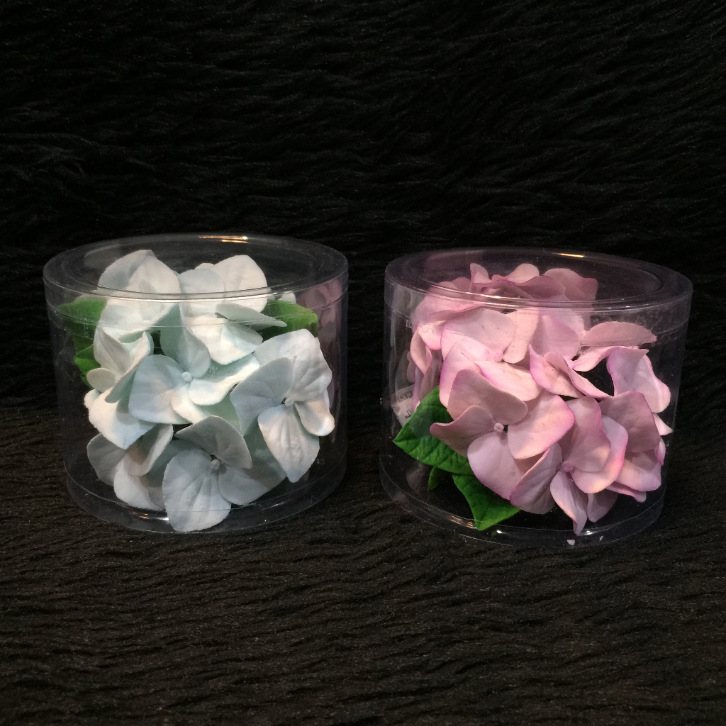 EDIBLE HYDRANGEA W/ LEAVES CAKE TOPPER | Shopee Philippines