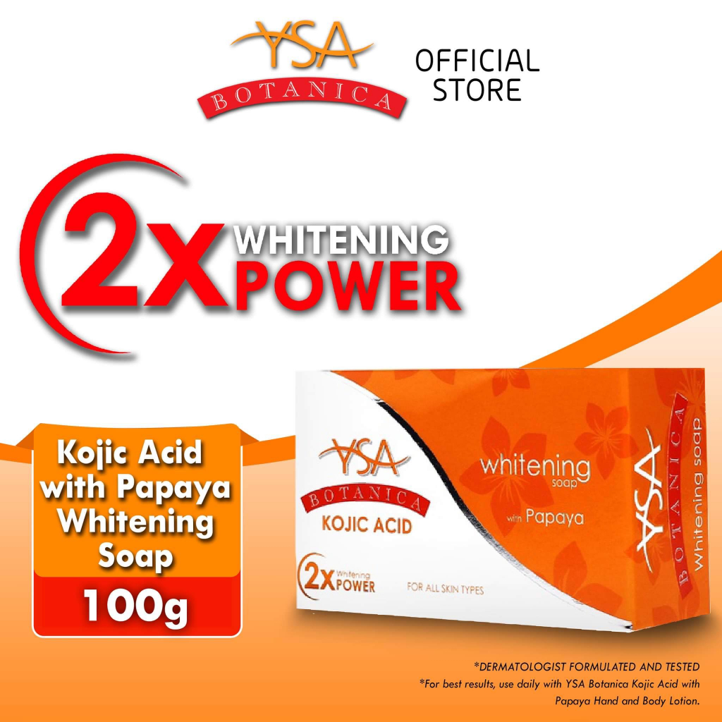 YSA Botanica Kojic Acid Soap 100g | Shopee Philippines