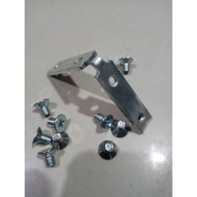 aluminum cabinet hidden Grab handle C J L type black 1.5mts long ...