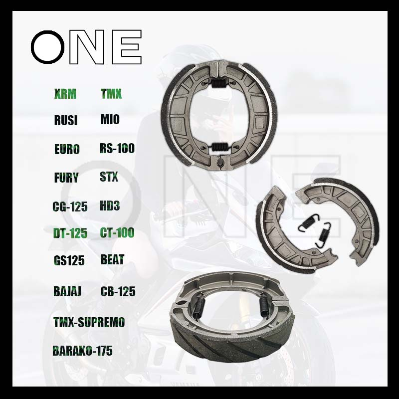 Brake Shoe Motorcycle FOR XRM/RUSI/TMX/FURY/CG125/MIO/RS100/BARAKO/HD3 ...
