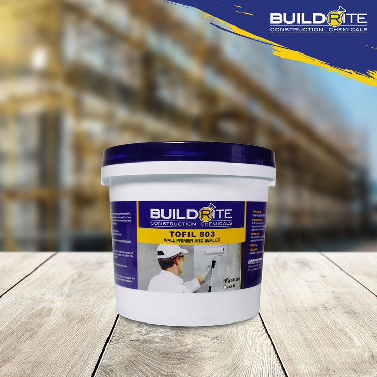 BUILDRITE TOFIL 803 (3.785L) WATER-BASED PRIMER AND SEALER FOR ALL ...