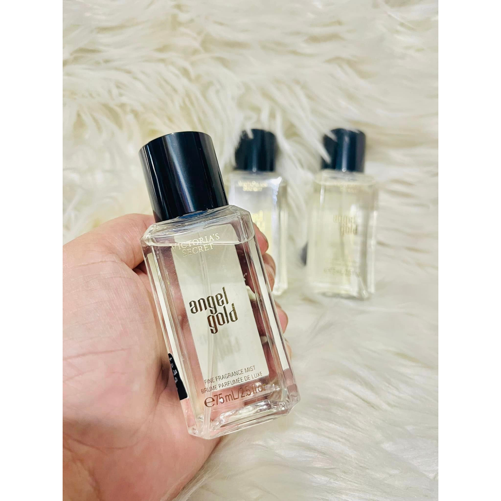 AUTHENTIC VS ANGEL GOLD FINE FRAGRANCE Travel Fine Fragrance Mist 75ML ...
